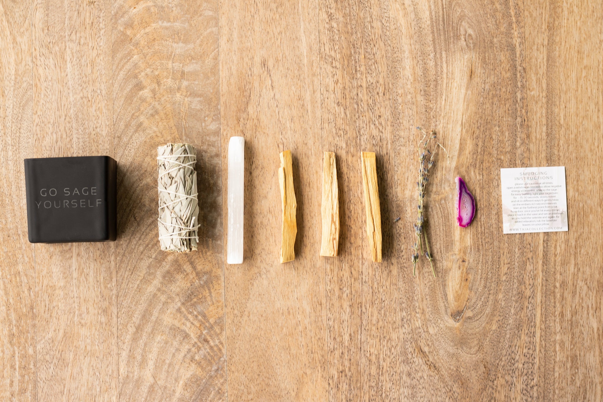 Taja Collection | Smudge Kits | Personalized Candles
